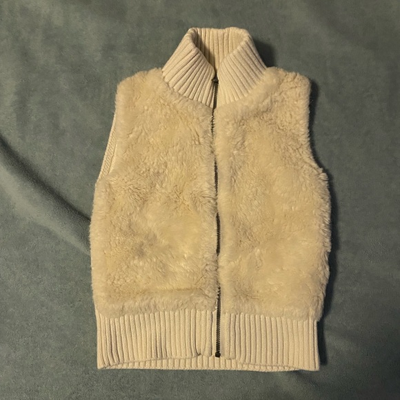 GAP Factory | Other | Fuzzy Front Zip Vest | Poshmark
